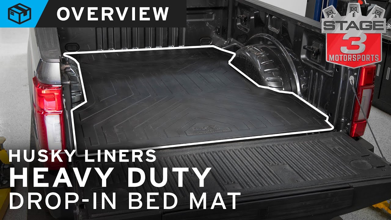 Husky Heavy Duty Drop-In Rubber Bed Mat Overview