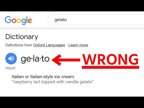 How to ACTUALLY Pronounce Gelato