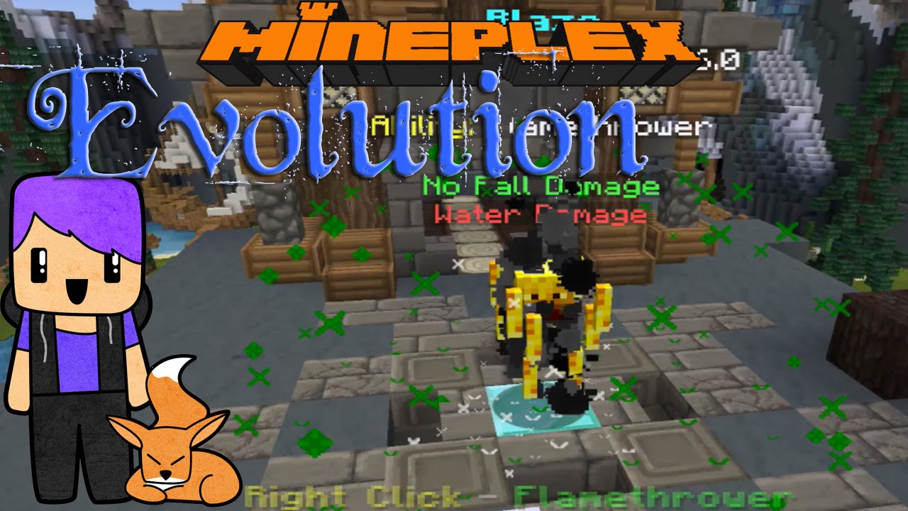 Evolution! | New Mineplex Mini Game | Minecraft Mini Games