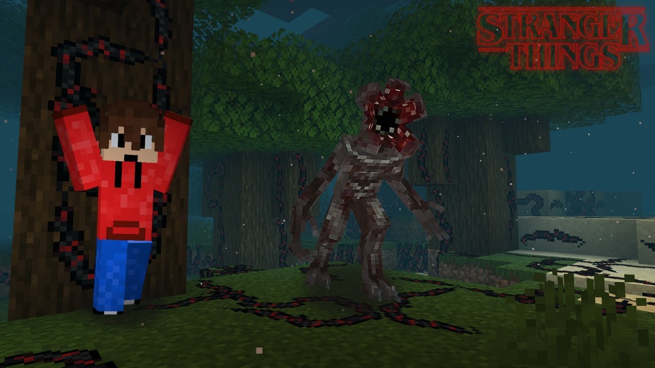 I Added STRANGER THINGS To Minecraft HARDCORE...