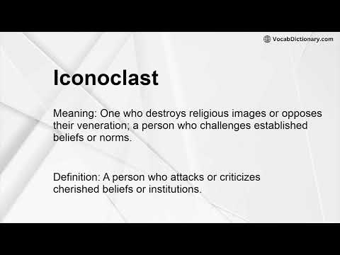 Iconoclast Meaning