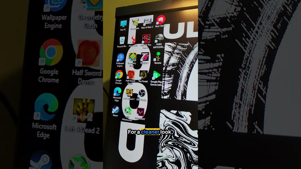 Time to flex your screen!✨ Let's slay those wallpaper setups together!#geekom #minipc #computer