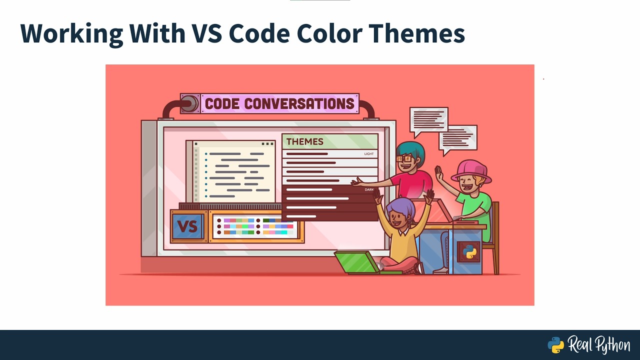 Selecting VS Code Color Themes