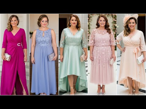Plus Size Mother of the Groom Dresses for Summer Wedding