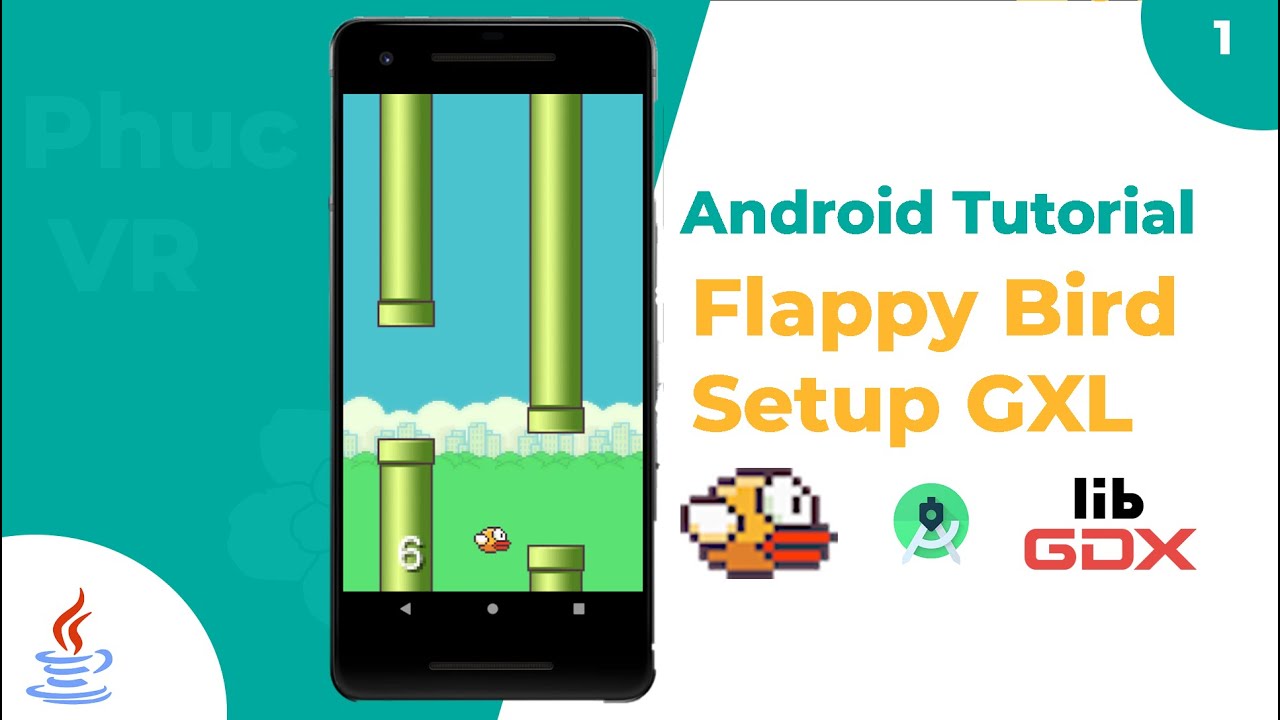 How to make game Flappy Bird Part 1 - Android Studio Tutorial