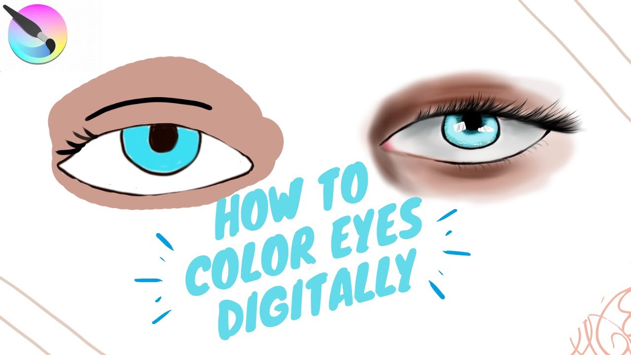 How To Color Eyes (Krita Tutorial)