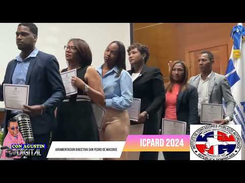 ICPARD JURAMENTA DIRECTIVA SAN PEDERO MACORIS CON AGUSTIN DIGITAL