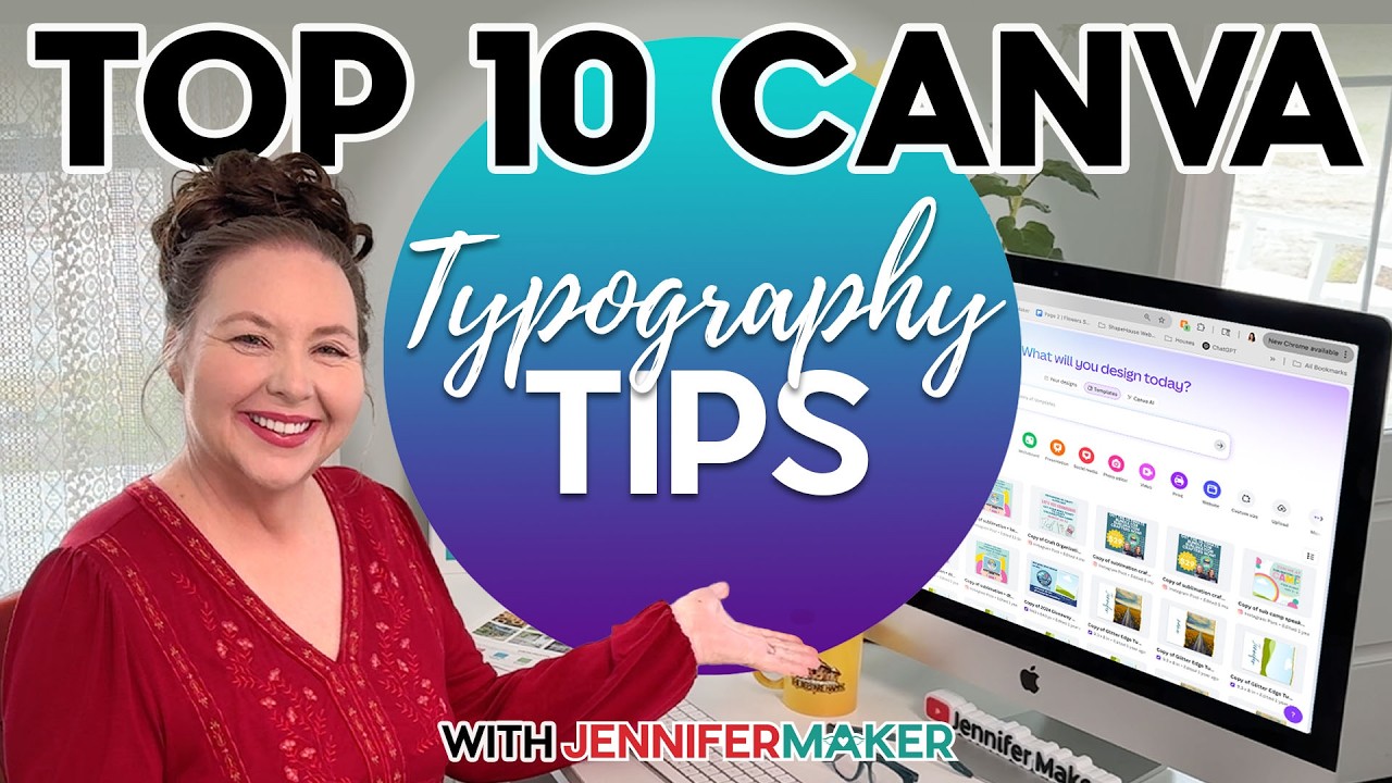Easy Canva Typography Tips For Beginners: 10 Text Hacks!