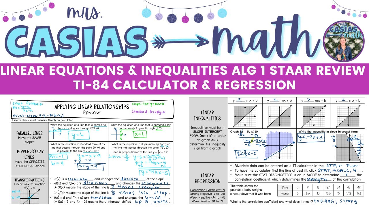 Exponential Functions | Algebra 1 STAAR EOC Test Review Lesson