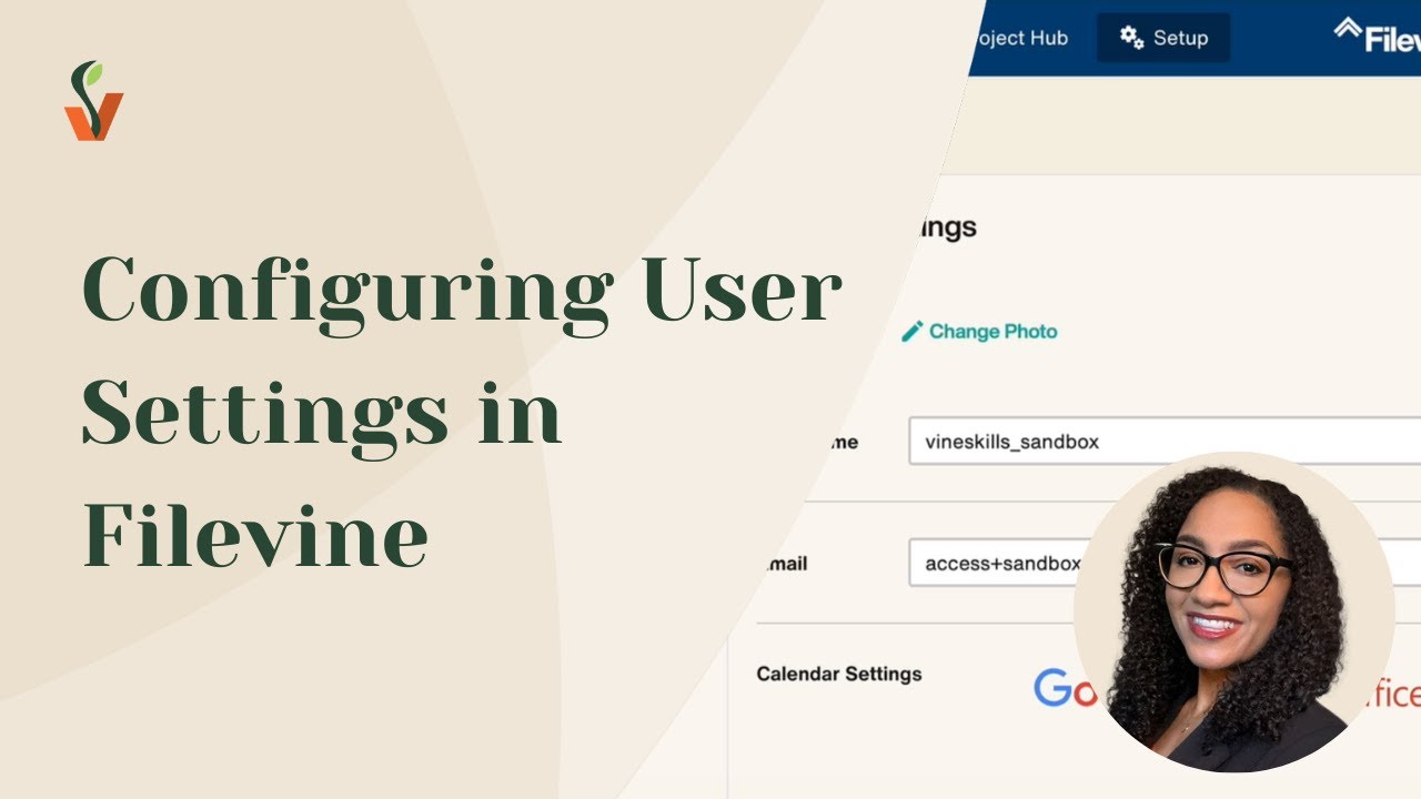 Configuring User Settings in Filevine