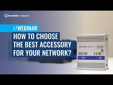 How to Choose the Best Accessory for Your Network Infrastructure? | Webinar