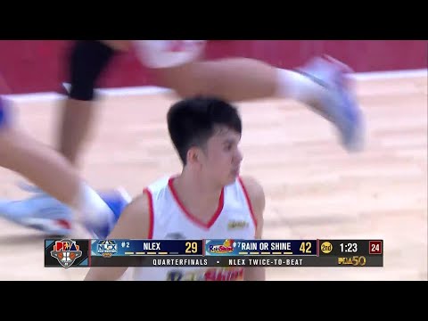 Adrian Nocum KEY BUCKETS for Rain or Shine vs. NLEX in 2Q 🧱 | PBA Season 49 Philippine Cup
