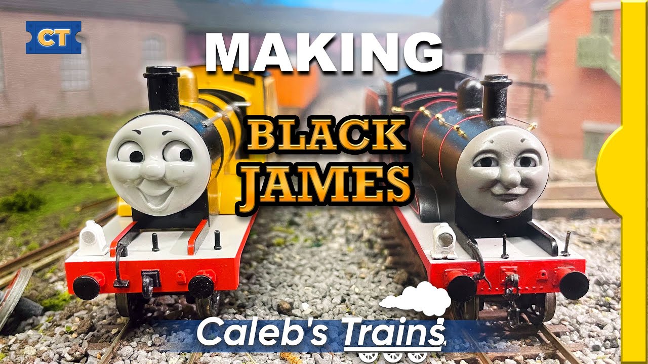 Making Black James | Caleb's Trains HO/OO