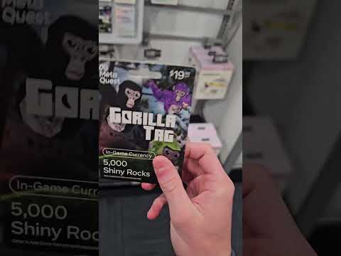 I Found Gorilla Tag Gift Cards! #gorillatag #shorts