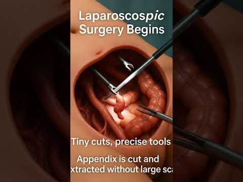 Appendix Surgery in 30 Seconds! 🏥 | What Happens Inside?" #shortvideo #shorts