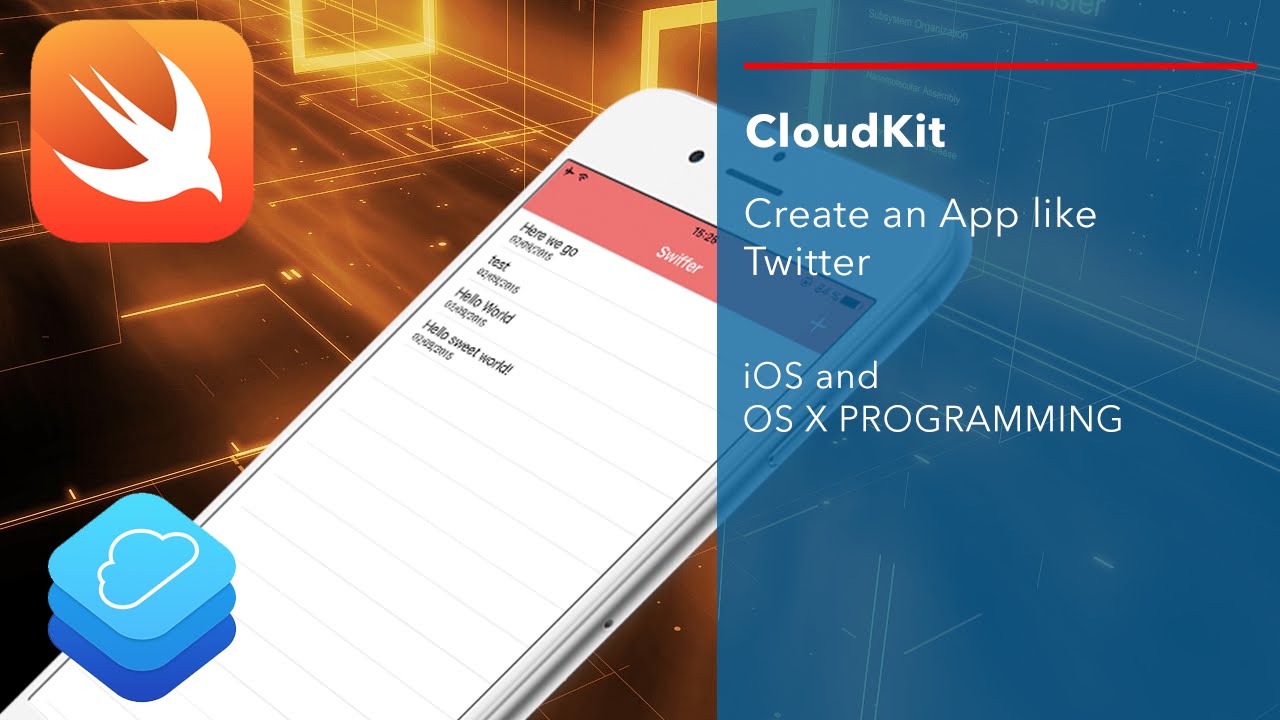 Create an App like Twitter using CloudKit instead of Parse
