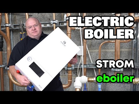 Electric Boiler Installation Strom eboiler Electric system boiler Central Heating System
