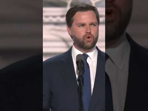 JD Vance Rails Against Biden's Economy in RNC Speech