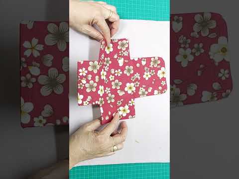 Make a wallet easily and simply #shorts #tutorial #sewing #diy