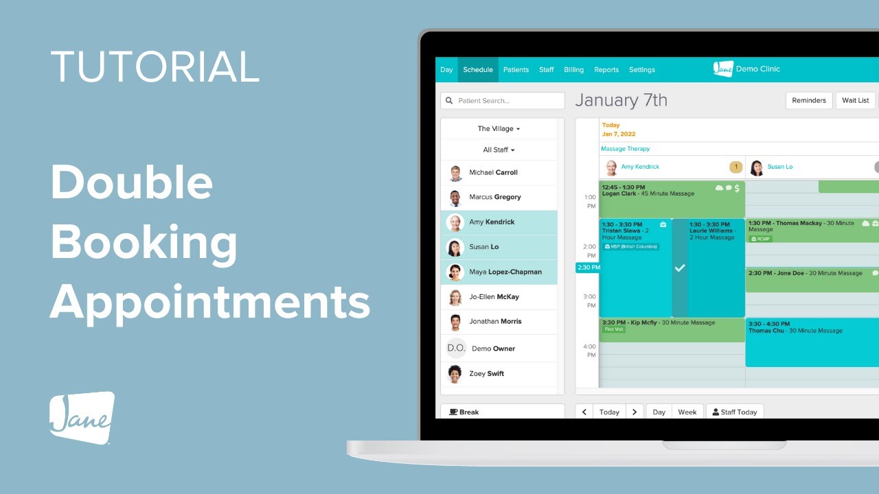 Tutorial | Double Booking Appointments