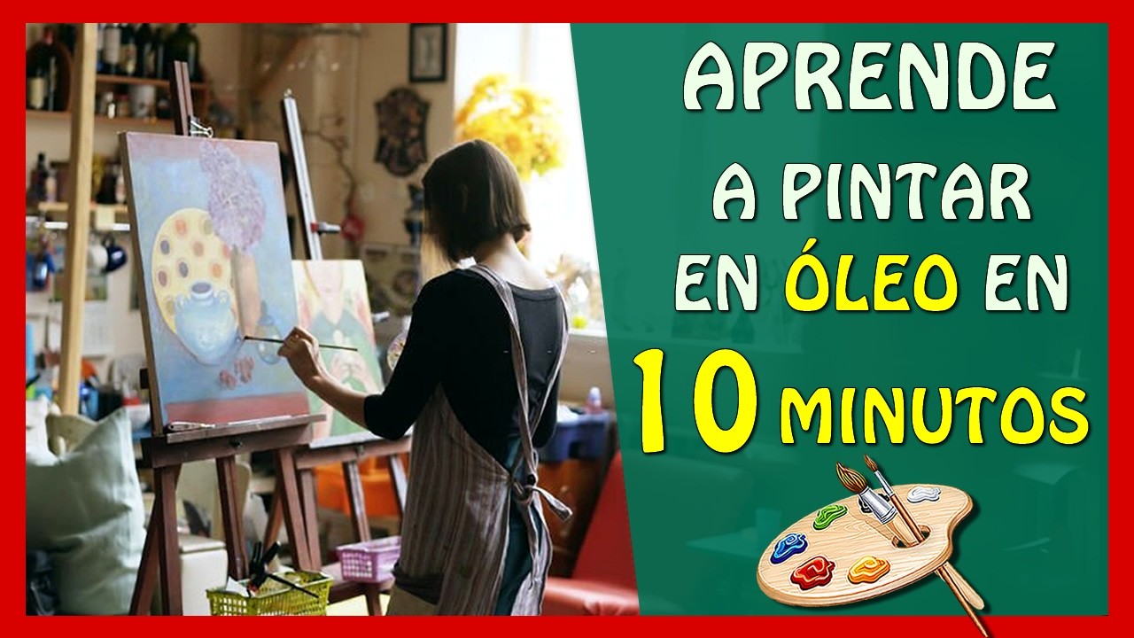 Cómo PINTAR al ÓLEO 🎨 / 🎨CURSO INTENSIVO 2024