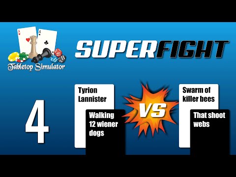 Steam Community :: Video :: Ep 4 - Superfight - gameplay (Tabletop ...