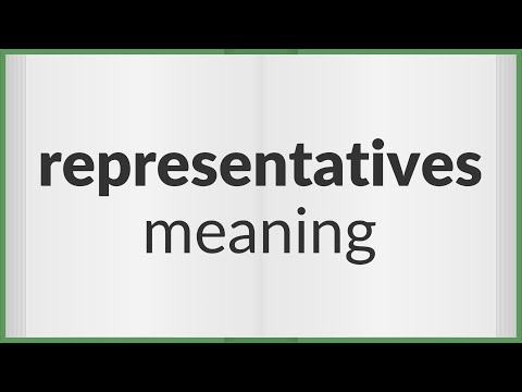 Representatives | meaning of Representatives