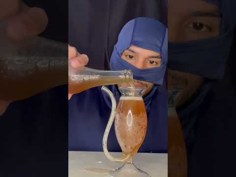 Jarritos Tamarind Drinking Glass With Straw #ASMR
