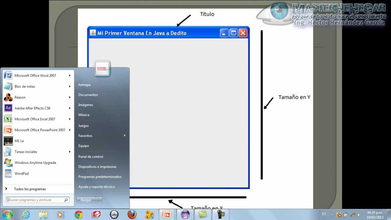 04 - TAP - Mi primer ventana con Java swing