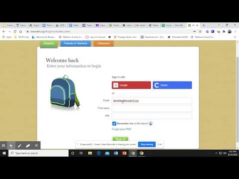 XtraMath sign up