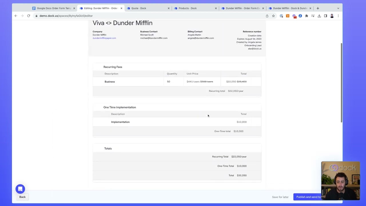 How to create a sales order form (without a clunky Google Doc template)