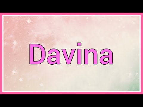 Davina | Name Origin Variations