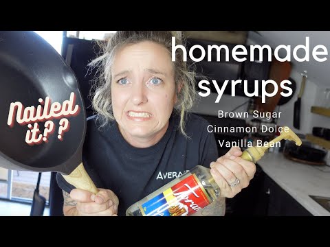 DIY of your favorite syrup recipes for coffee!