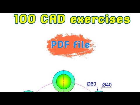 100 CAD exercises for beginners