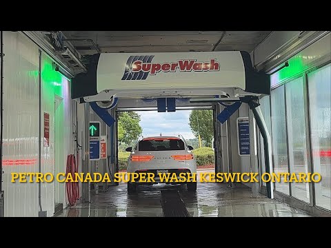 Awesome Brand New LaserWash 360+ With Belanger Dryers At A Petro Canada Super Wash In Keswick
