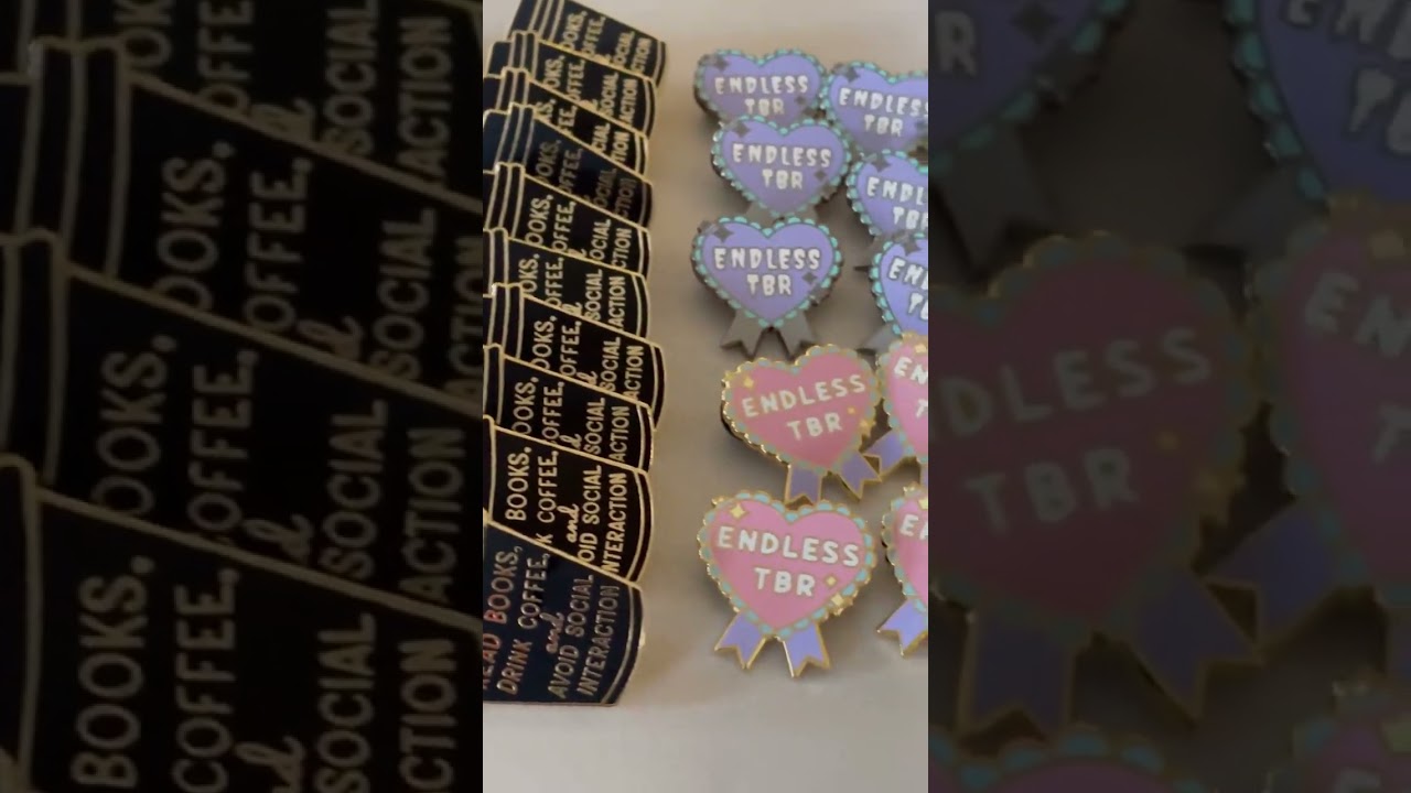 this isn't a hobby #enamelpins #bookishmerch