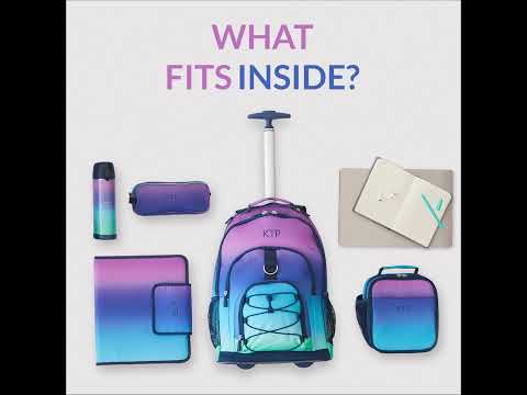 What Fits Inside: Rolling Backpack