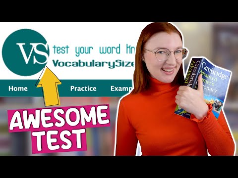 How to Test your English Vocabulary Size