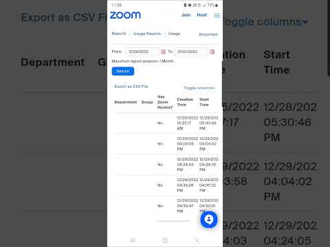 Automated attendance on Zoom