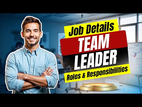 Team Leader Roles and Responsibilities