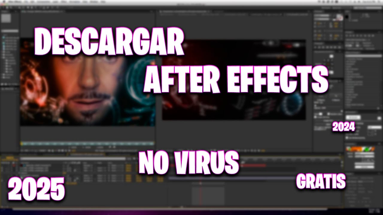 CÓMO DESCARGAR E INSTALAR ADOBE AFTER EFFECTS 2024 SIN VIRUS Y TOTALMENTE GRATIS