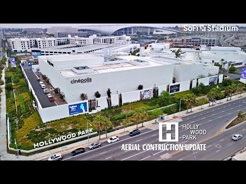 SoFi Stadium Hollywood Park COSM Aerial Update 6.10.23