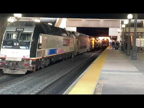 Celebrating my birthday at Secaucus Junction (ft. 4502, 4511, 4214, 4109)