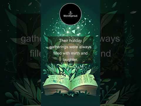 Learn the Word 'Mirth' - Vocabulary Expansion