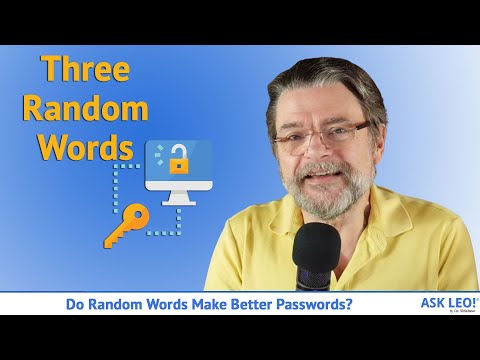 Do Random Words Make Better Passwords?