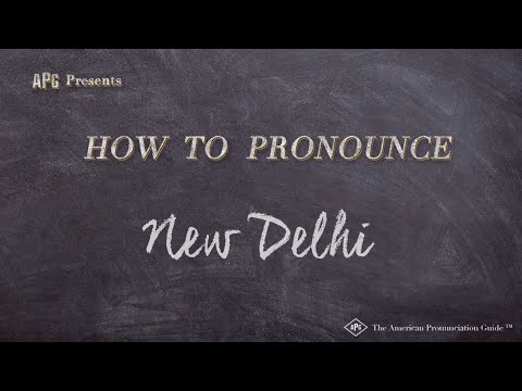 How to Pronounce New Delhi (Real Life Examples!)