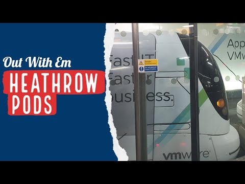 London Heathrow Airport Pods and a look around Terminal 5