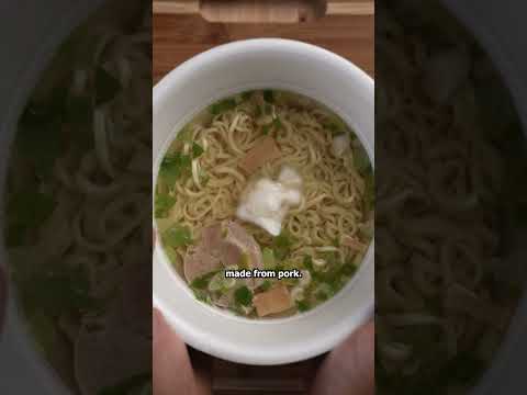 He Made Instant Ramen Gourmet