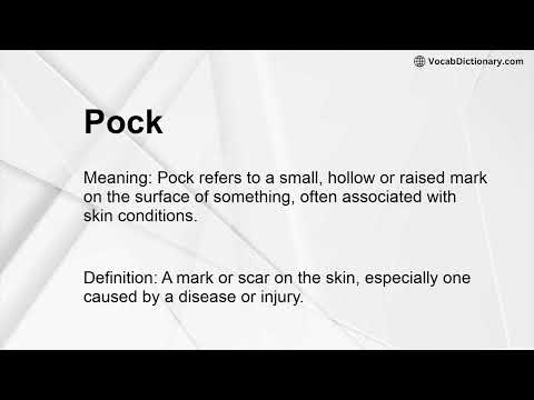 Pock Meaning