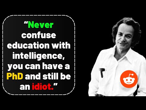 Richard Feynman on Education vs Intelligence: Real-Life Examples?